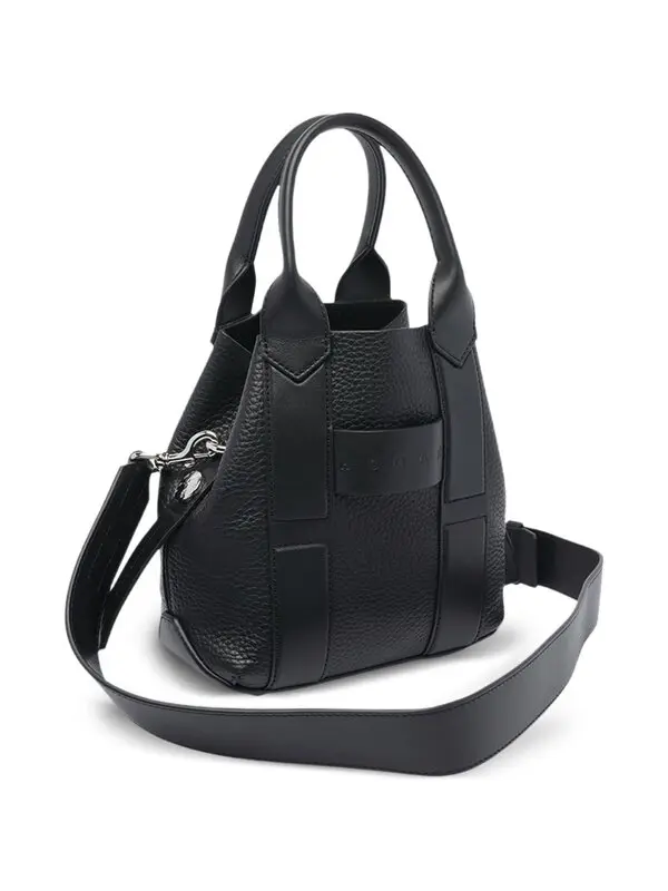 Hogan Small Leather Tote Bag - Black
