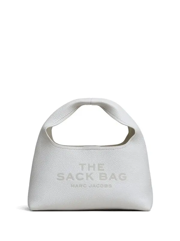 Marc Jacobs The Mini Sack Leather Handbag - White