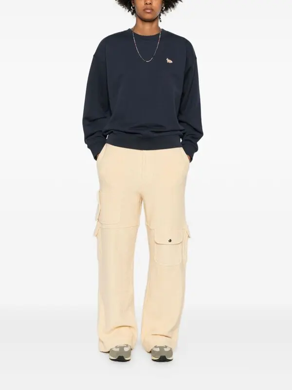 Maison Kitsuné Baby Fox Cotton Sweatshirt - Blue