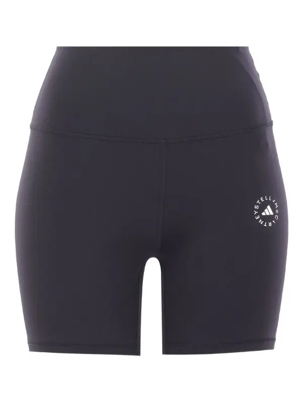 Adidas By Stella McCartney Logo Shorts - Black