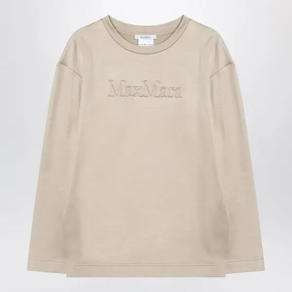 Max Mara Silk-blend Sweatshirt