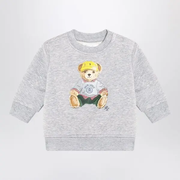 Polo Ralph Lauren Cotton Polo Bear Sweatshirt - Grey