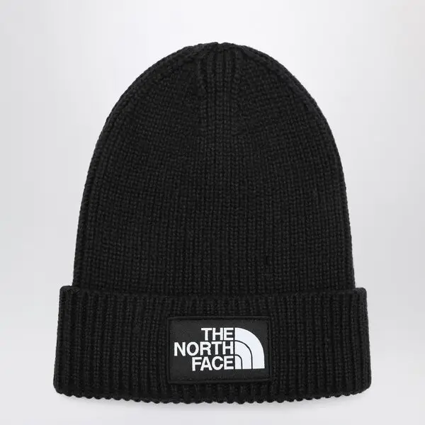 The North Face Logo Patch Beanie - Black