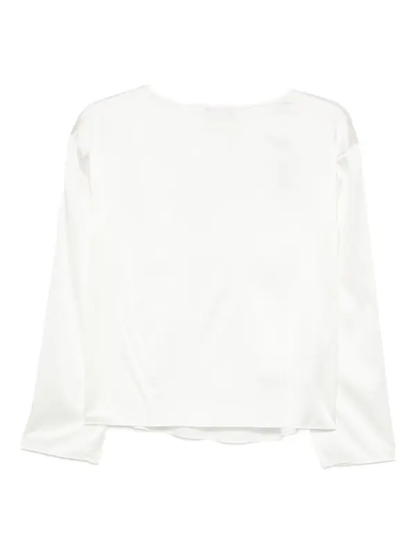Emporio Armani Silk-blend Top