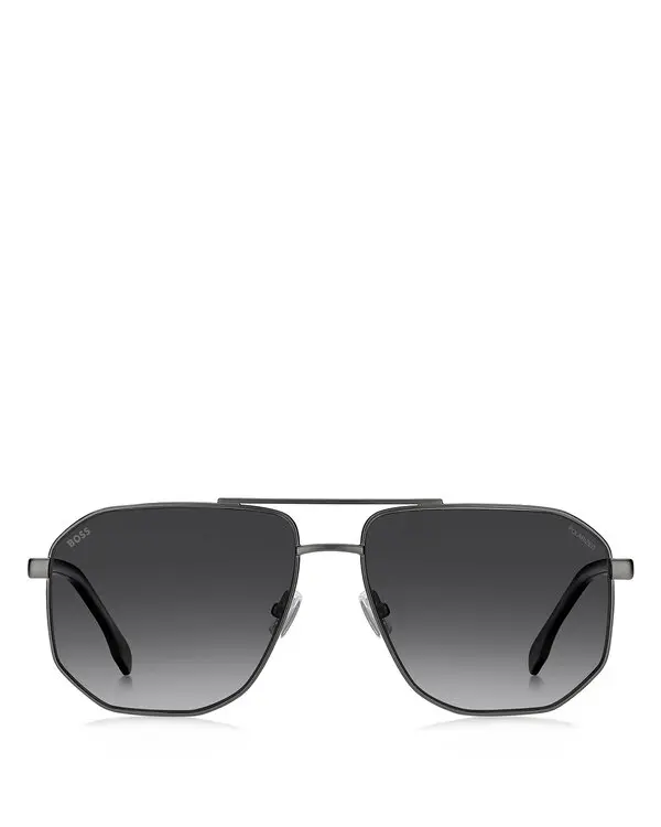 Hugo Boss Square Double Bridge Sunglasses