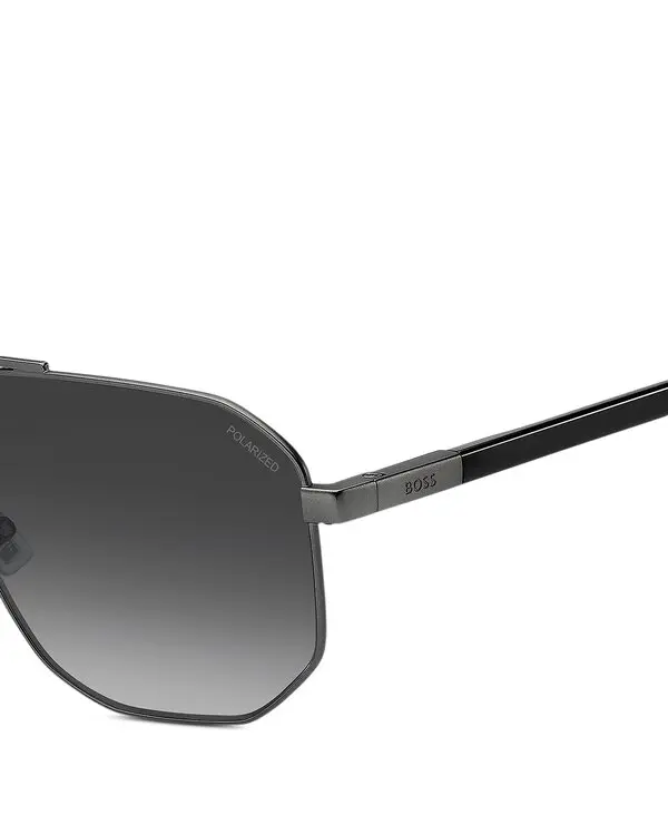 Hugo Boss Square Double Bridge Sunglasses