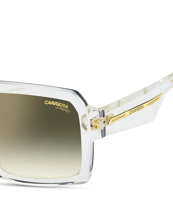 Carrera Eyewear Rectangle Sunglasses, 55mm
