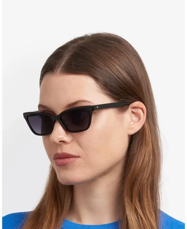 Kate Spade New York Rectangle Sunglasses, 55mm