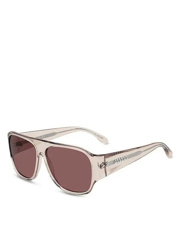 Isabel Marant Étoile Navigator Sunglasses 60mm - Nude