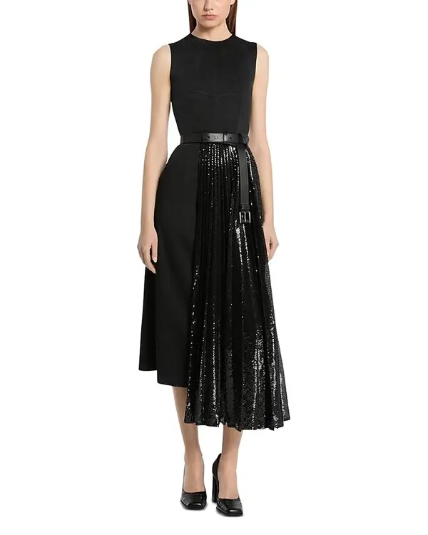 Michael Kors Embellished Satin Dress