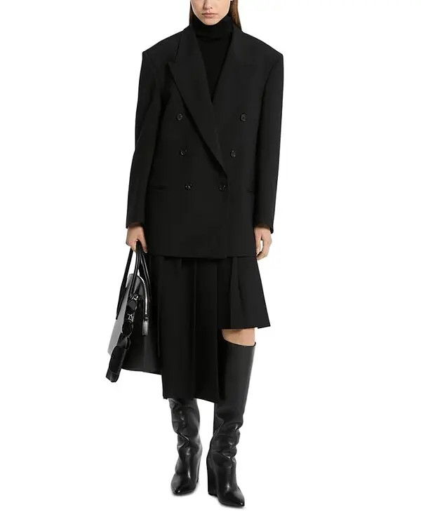 Michael Kors Shawn Wool Blazer - Black