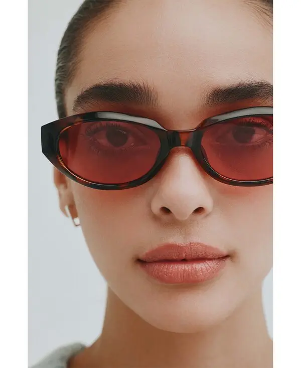Le Specs Le Bijou Cat Eye Sunglasses - Tortoise