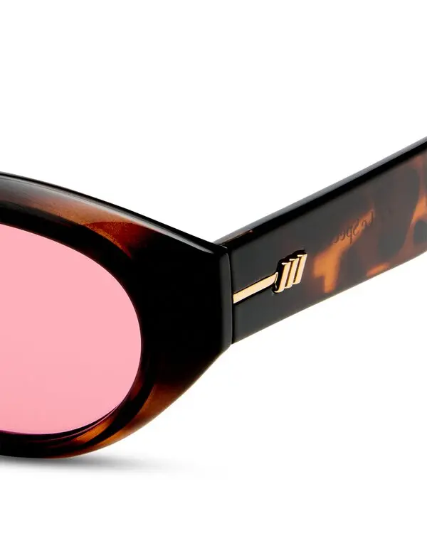 Le Specs Le Bijou Cat Eye Sunglasses - Tortoise