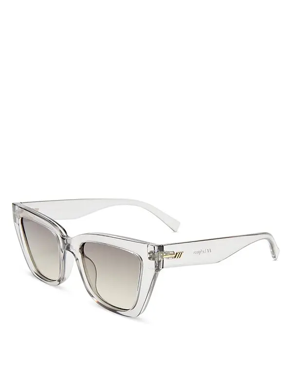 Le Specs Le Coeur Cat Eye Sunglasses - Smoke