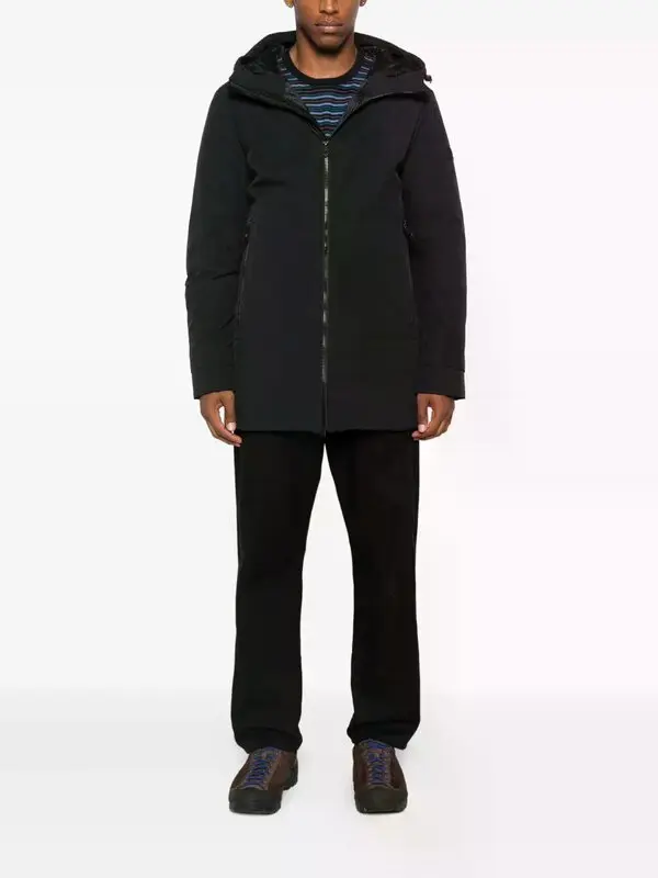Peuterey Hooded Zip-front Coat