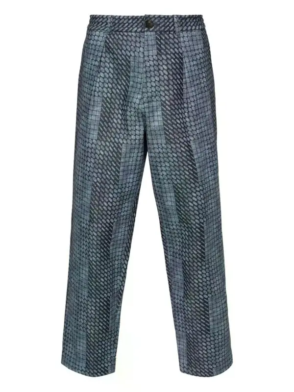 PIERRE-LOUIS MASCIA Patterned Trousers