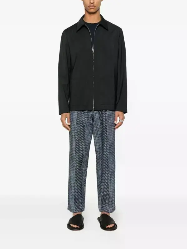 PIERRE-LOUIS MASCIA Patterned Trousers