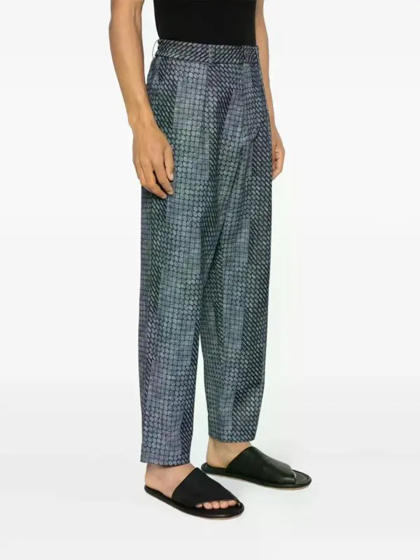 PIERRE-LOUIS MASCIA Patterned Trousers