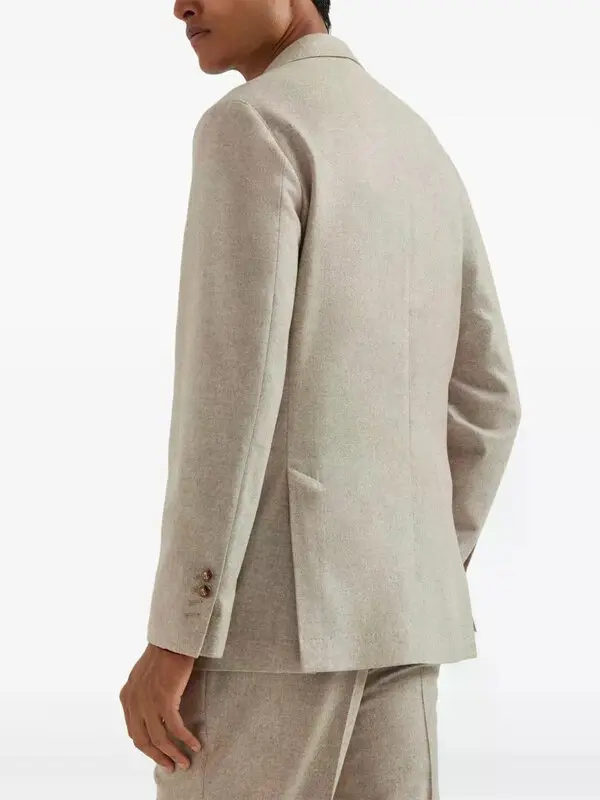 Brunello Cucinelli Double-breasted Patch-pocket Blazer