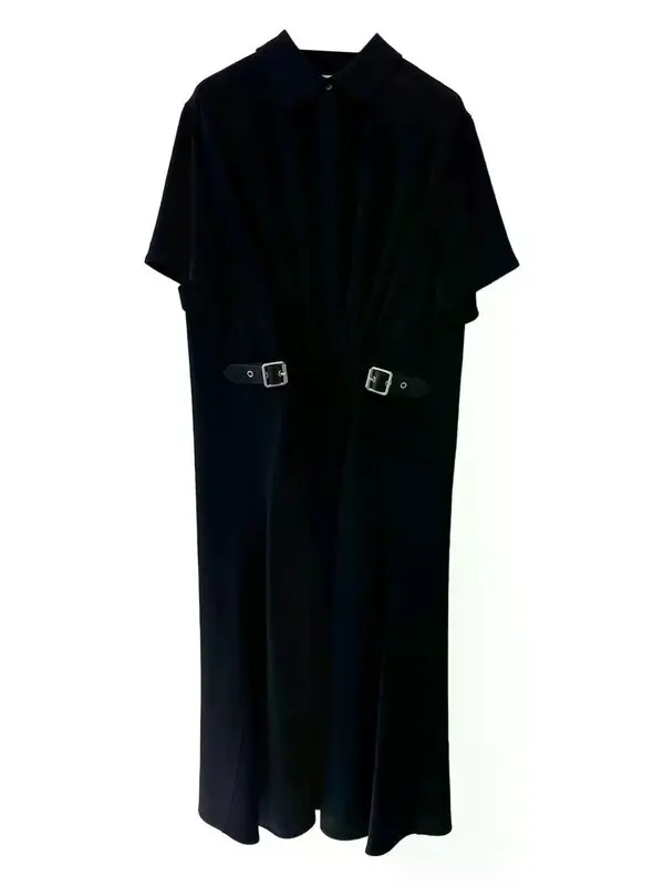 Loewe Belted Buckle Midi Dress