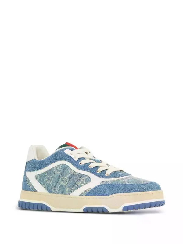 Gucci Re-web Low Top Sneakers - Blue