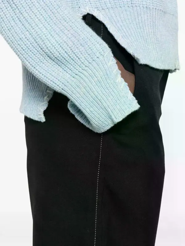 Marni Side-stripe Cropped Trousers