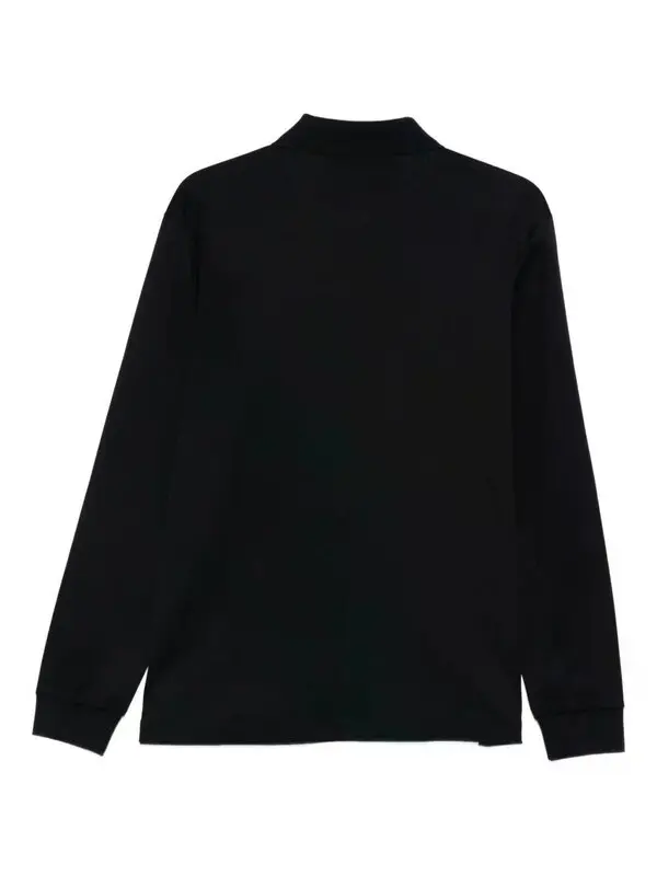 Paul & Shark Long-sleeve Polo Shirt - Black