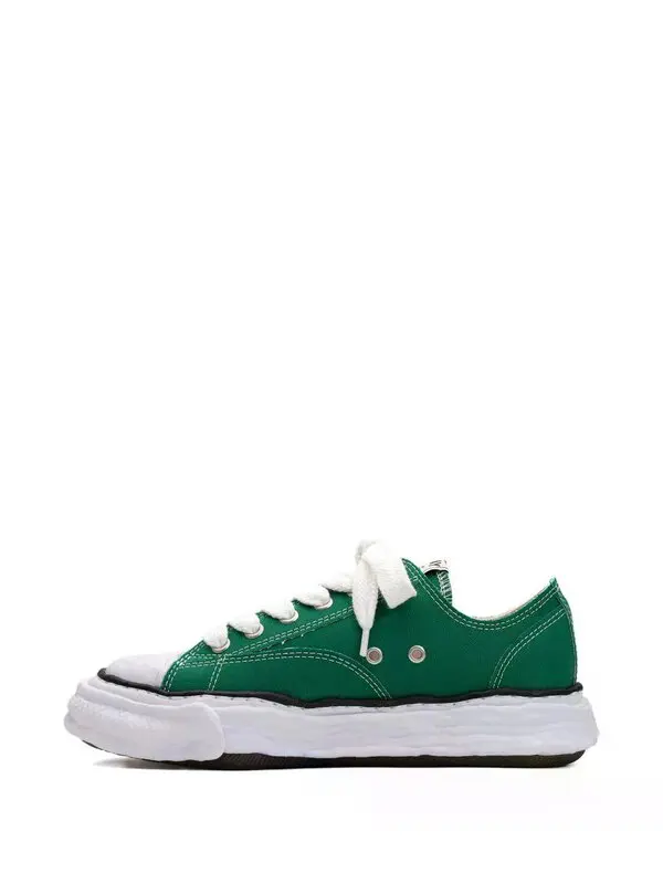 Mihara Yasuhiro Hank Lace-up Low-top Sneakers - Green