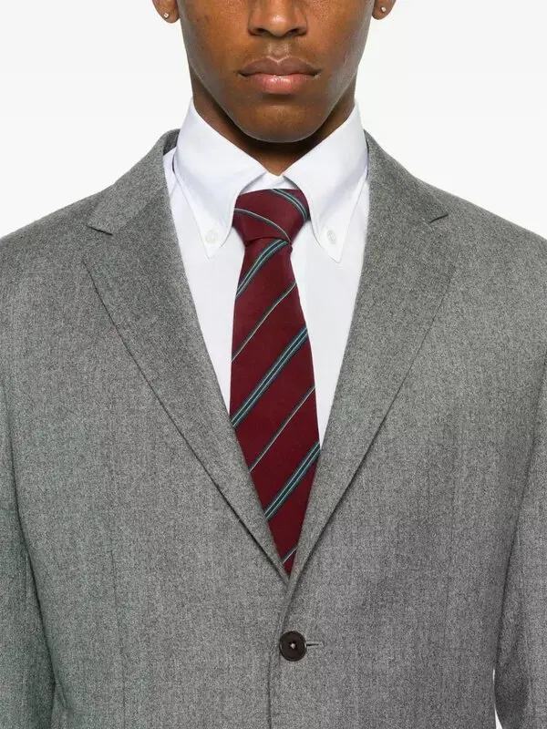 Zegna Button Suit - Grey