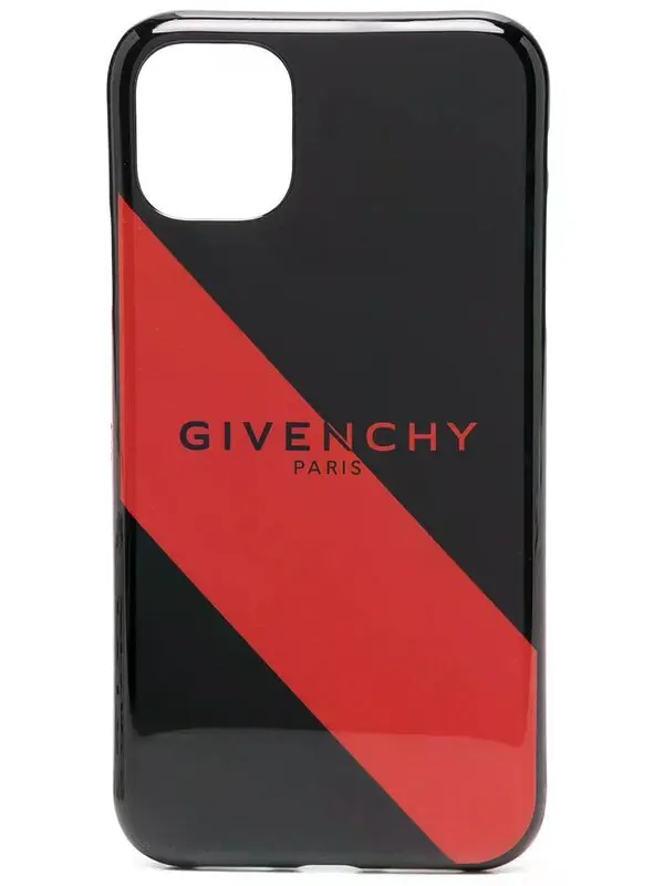 Givenchy Logo-print Iphone Xl Case - Black
