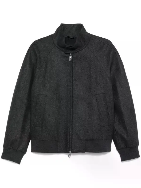 Fendi Felted Bomber Jacket