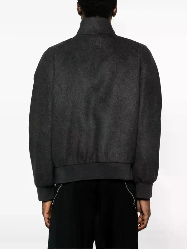 Fendi Felted Bomber Jacket