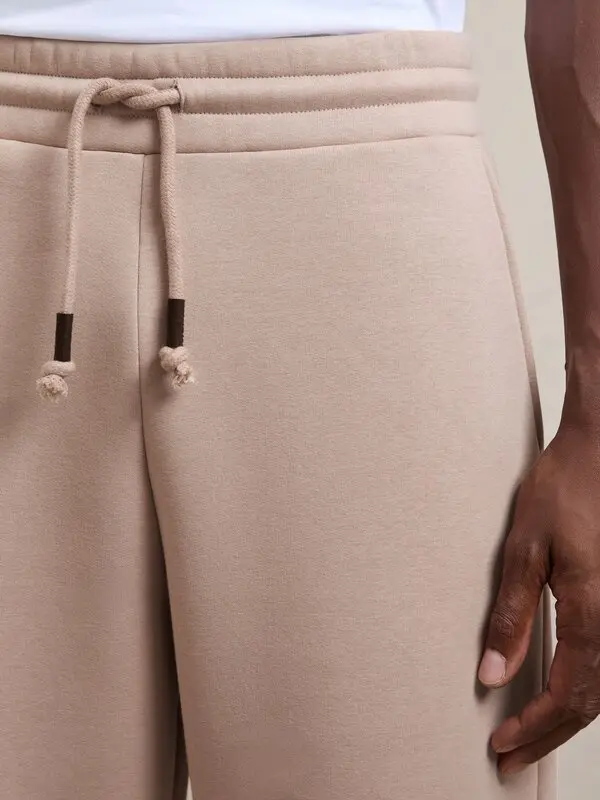 REISS Monterey Cotton-blend Fleece-back Joggers
