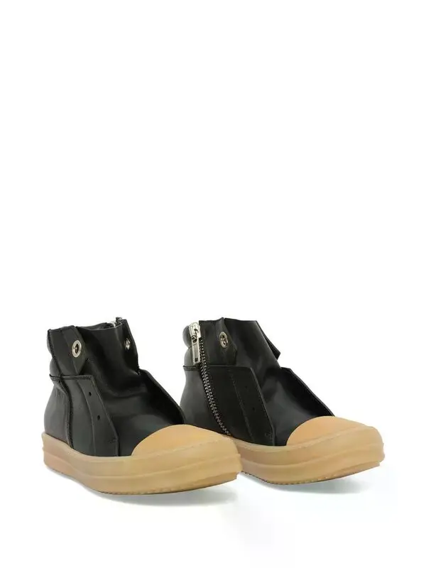 Rick Owens Island Sneakers With Side Zip Fastening