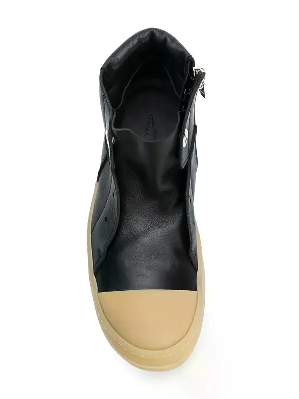 Rick Owens Island Sneakers With Side Zip Fastening