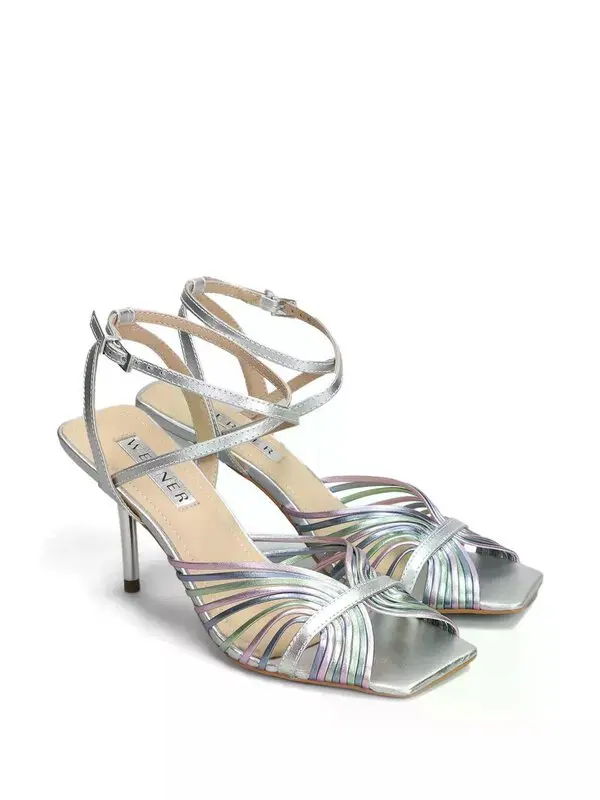 WERNER Strappy Stiletto Sandals With Ankle Strap