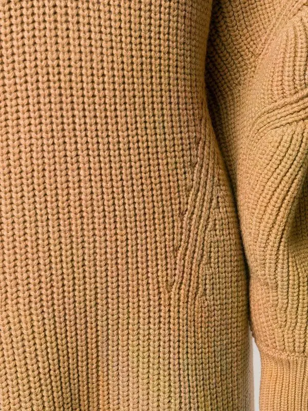 Givenchy V-neck Wool Sweater Dress
