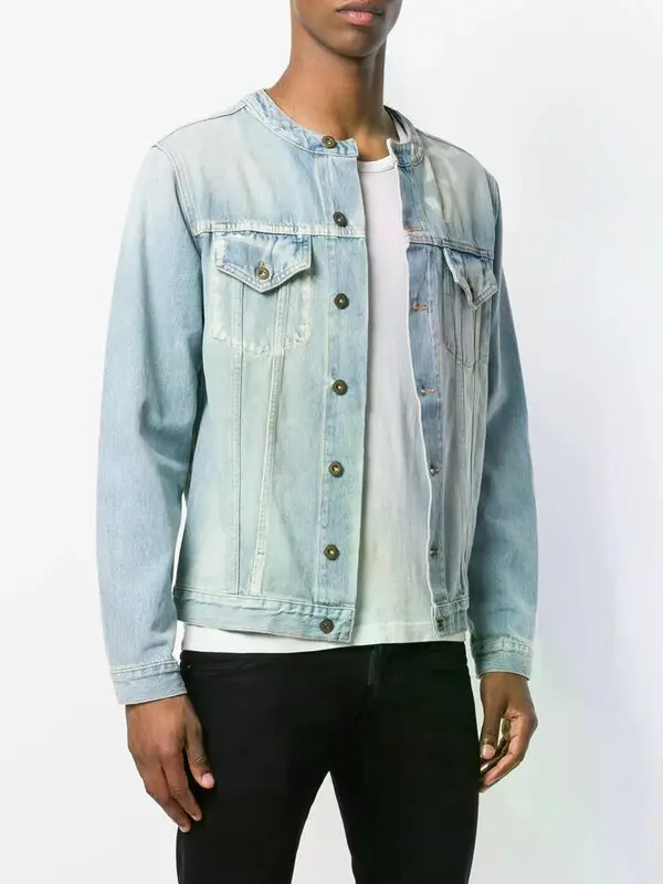 IH NOM UH NIT Printed Denim Jacket