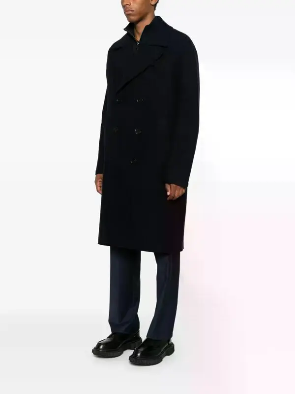 Harris Wharf London Double-breasted Wool Coat