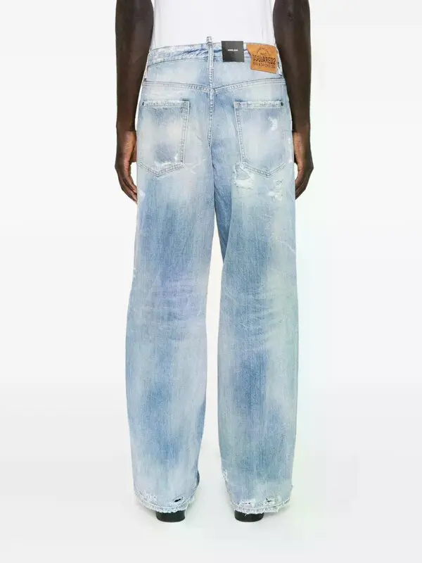 Dsquared2 Patchwork Distressed Jeans