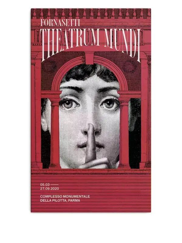 FORNASETTI Theatrum Mundi Catalogue Coffee Table Book - Red