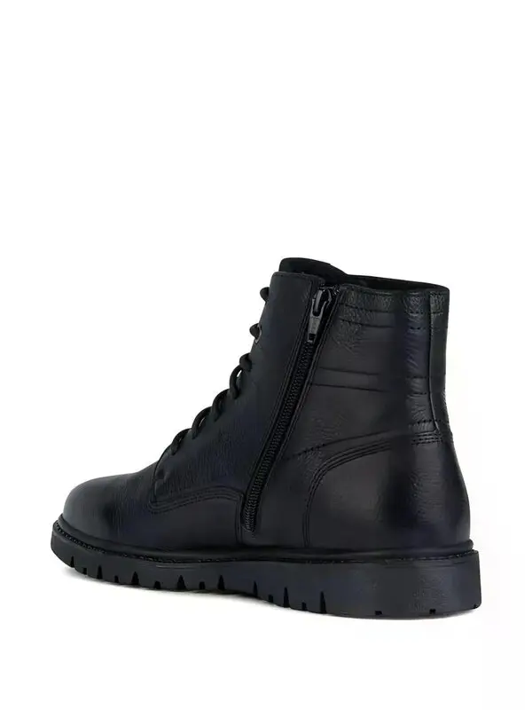 Geox Lace-up Zip Boots