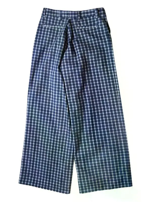 ERL Check Pleated Trousers