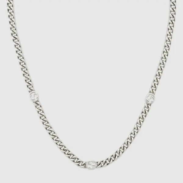 Gucci Interlocking G Charm Necklace - One-color