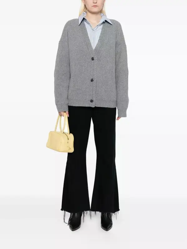TWP Ribbed Cashmere Cardigan