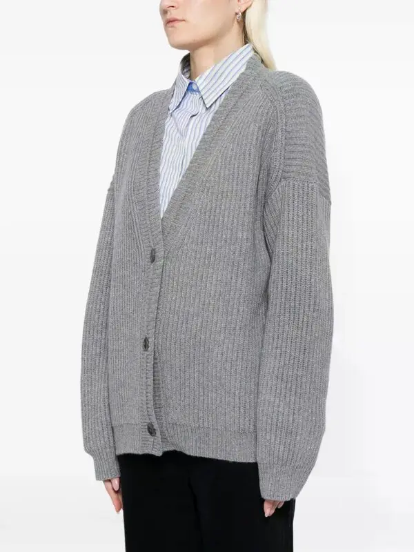 TWP Ribbed Cashmere Cardigan