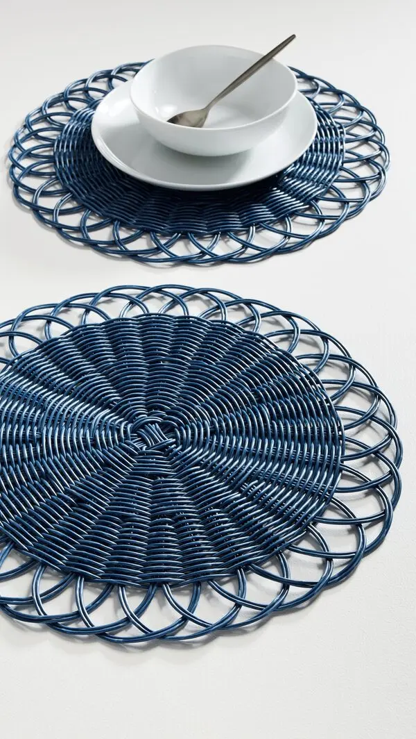 KIM SEYBERT Alfresco Placemats Set Of 4