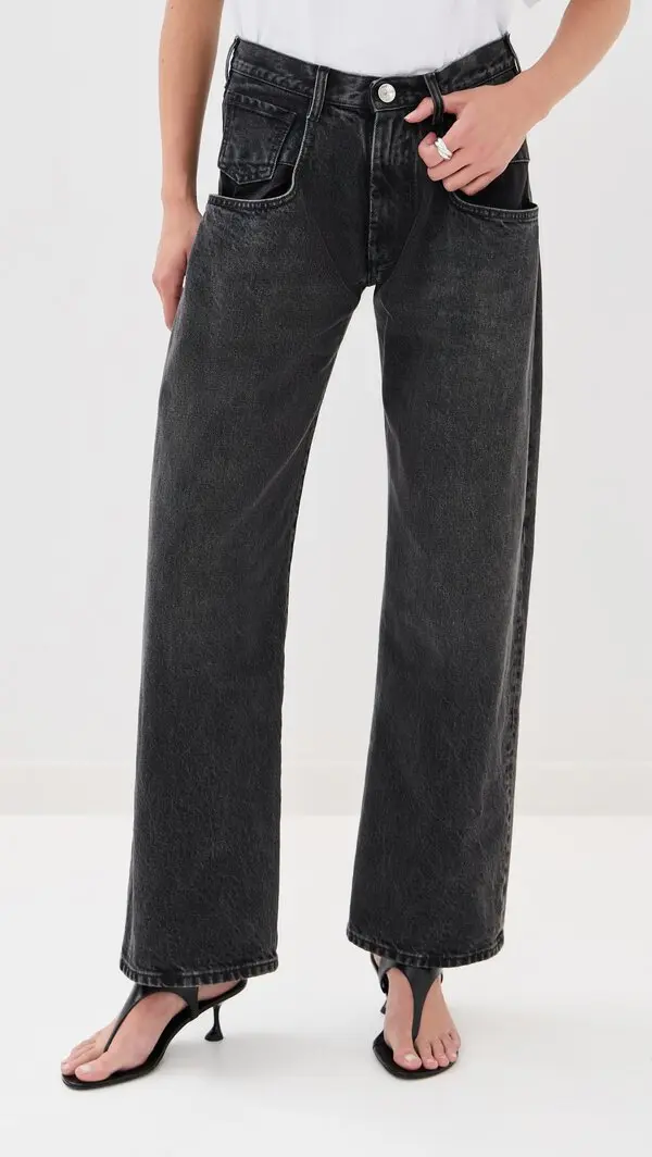 MAISON MARGIELA 5 Pocket Straight Leg Jeans