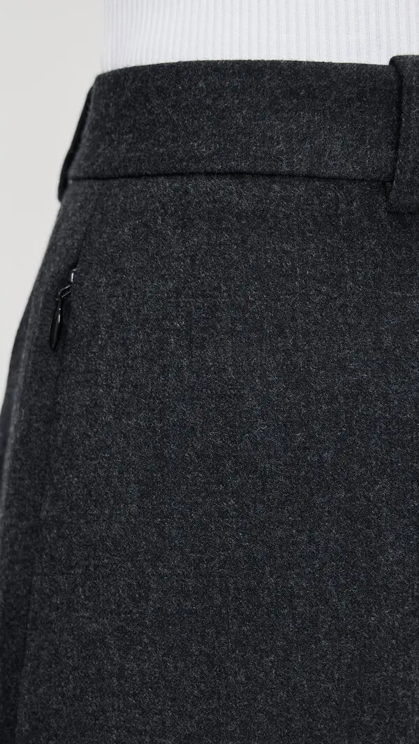 Theory Tapered High-waist Trousers