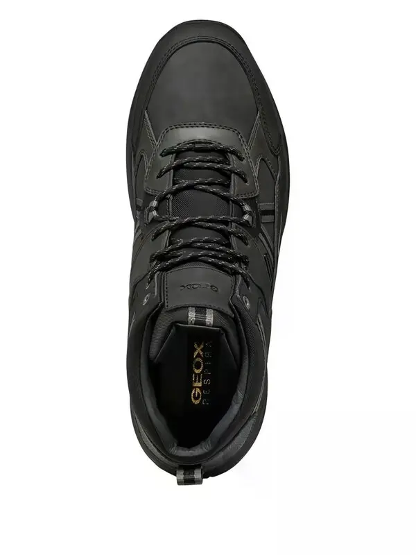 Geox Terrestre Lace-up Panelled Boots